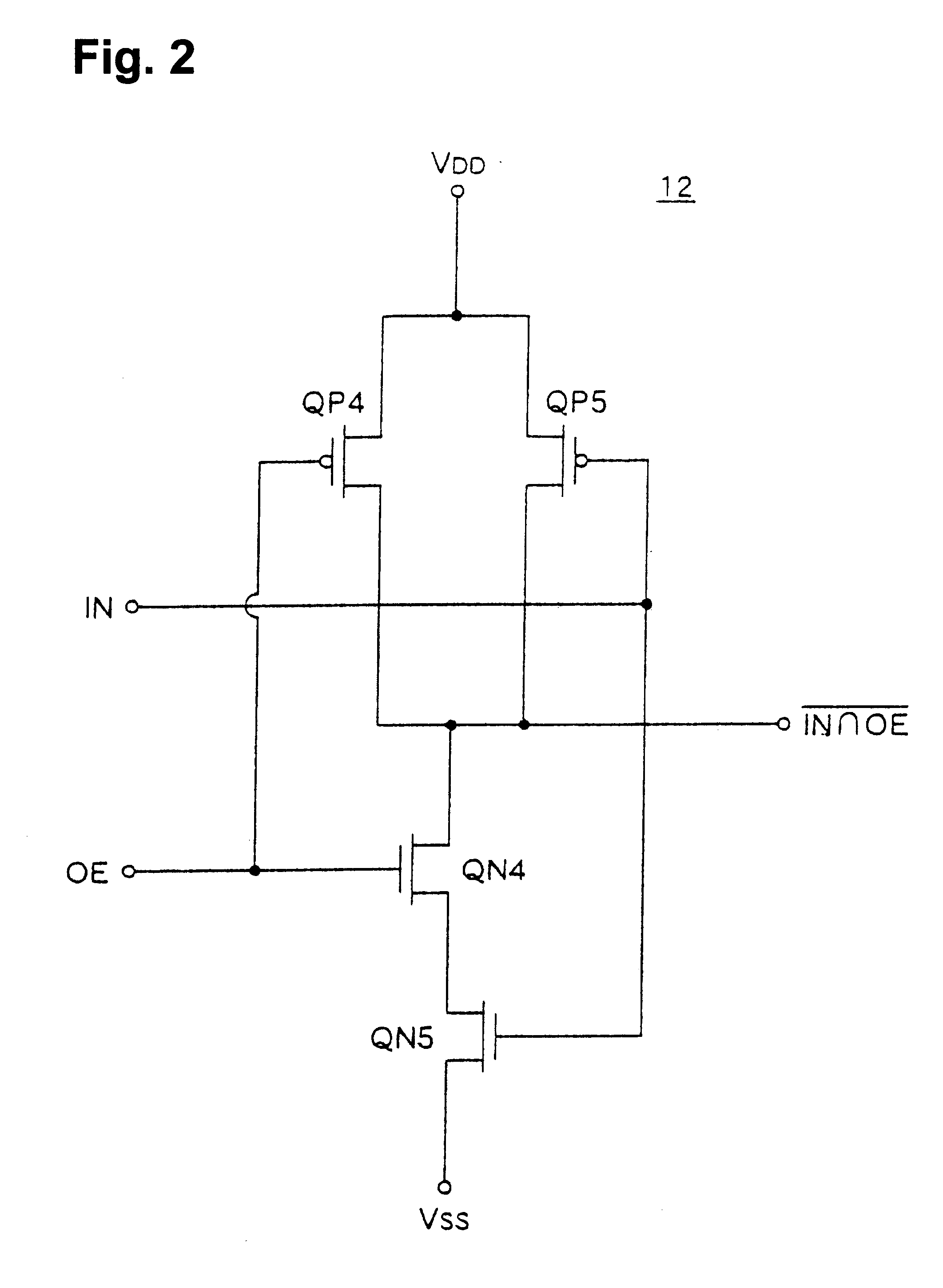 Tri State Buffer Transistor Schematic Tri State Buffer Transistor Schematic