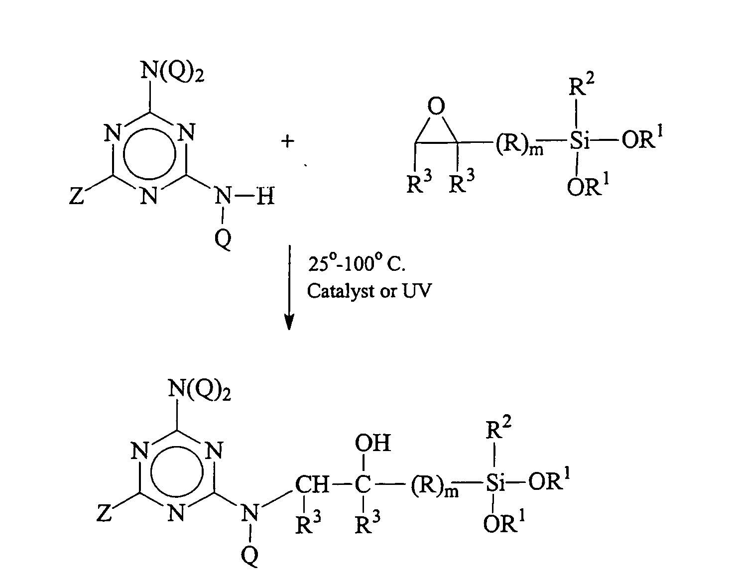 EP1473320A2 - Coatings that contain monomeric or polymeric melamines ...