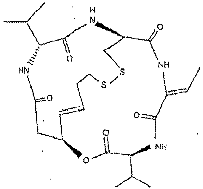 EP2556838A1 - Romidepsin-based treatments for cancer - Google Patents
