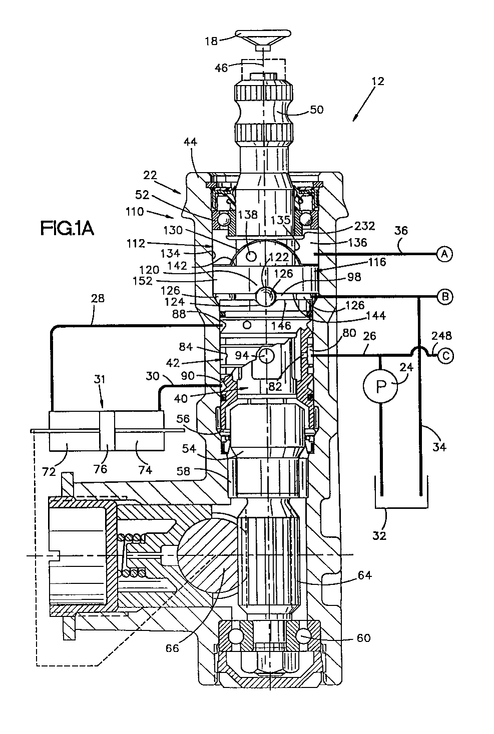 EP0667280A1 - Power steering system - Google Patents
