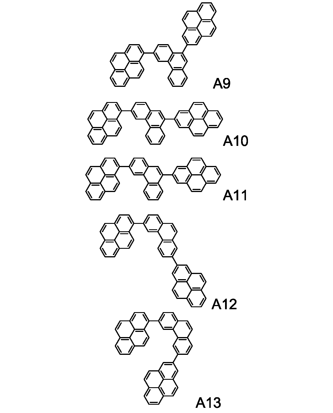 WO2011030493A1 - Novel pyrene compound and organic electroluminescent ...