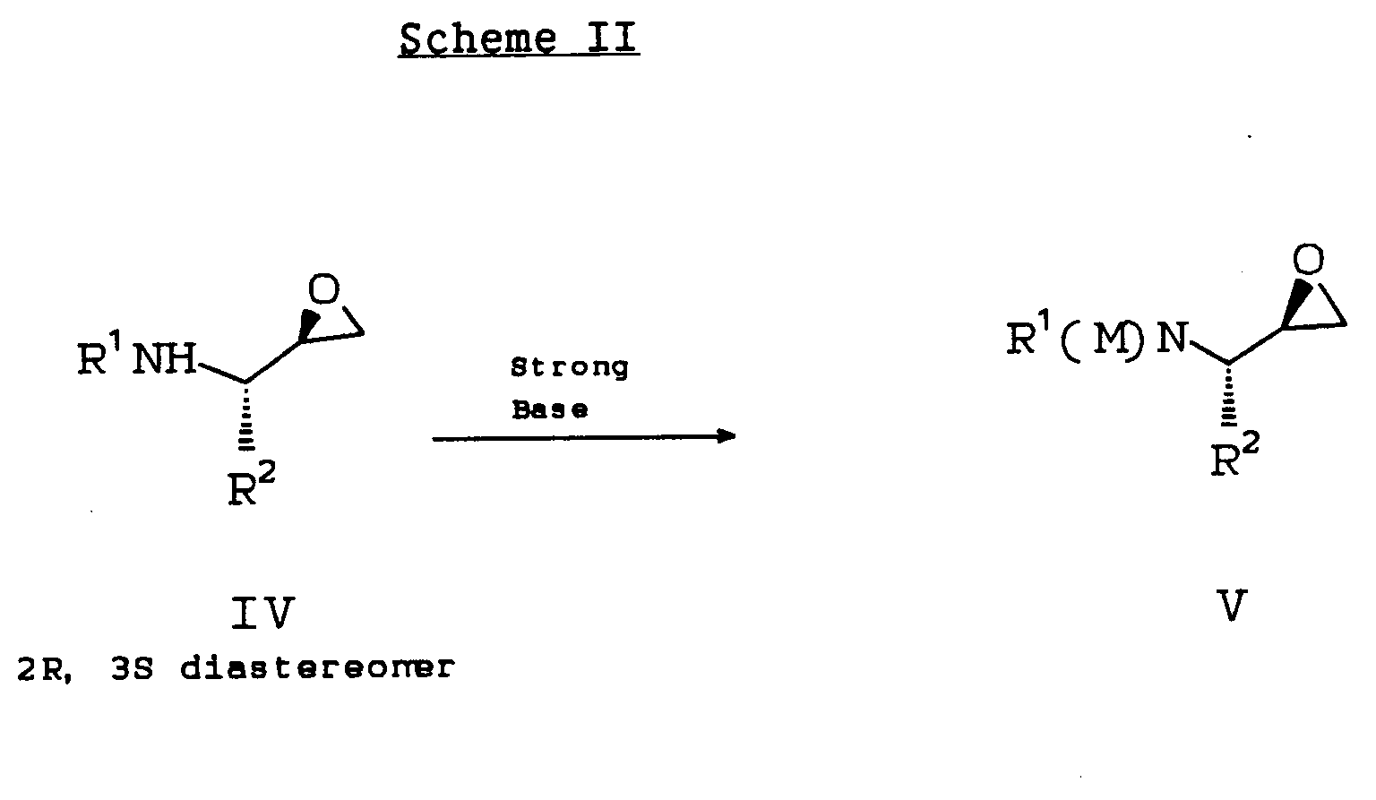 EP0521686A1 - Stereoselective production of hydroxyamide compounds from ...
