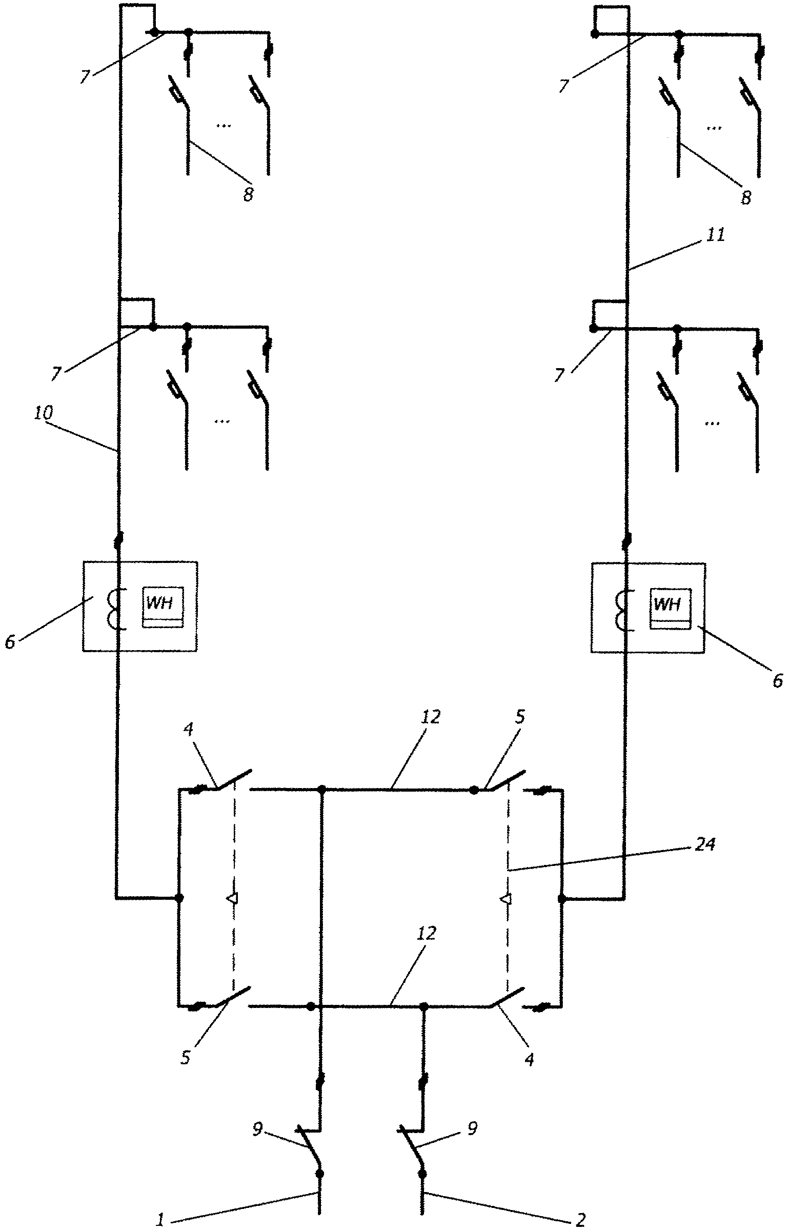 RU145607U1 - INPUT DISTRIBUTION DEVICE (OPTIONS) - Google Patents