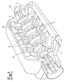 EP1270950A2 - Balancing piston for centrifugal compressors - Google Patents