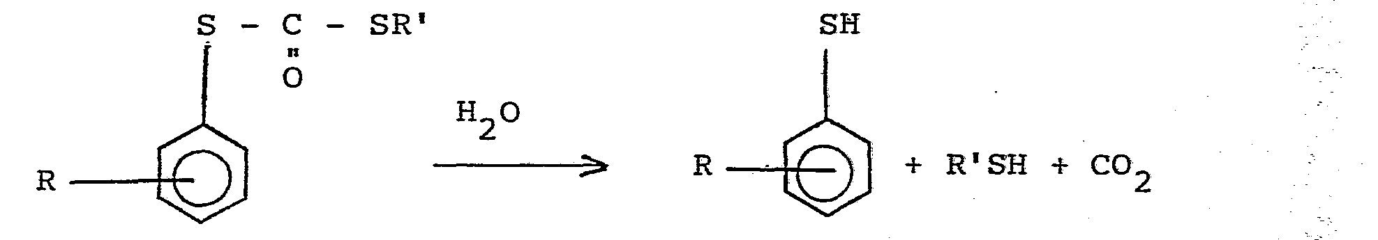 EP0202054A1 - Production of S-aryl S-alkyl dithiocarbonates ...