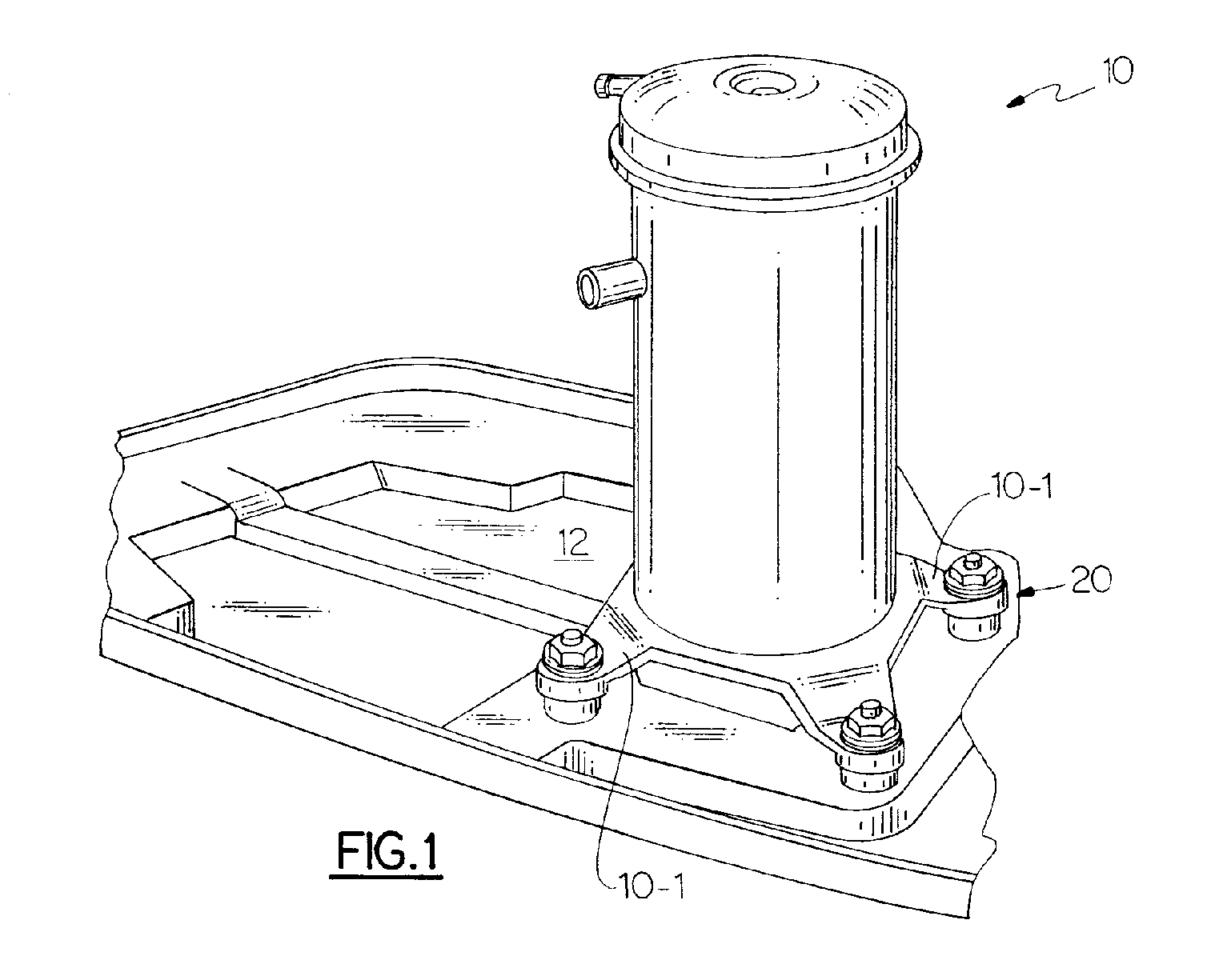 EP1002968A2 - Compressor mounting - Google Patents