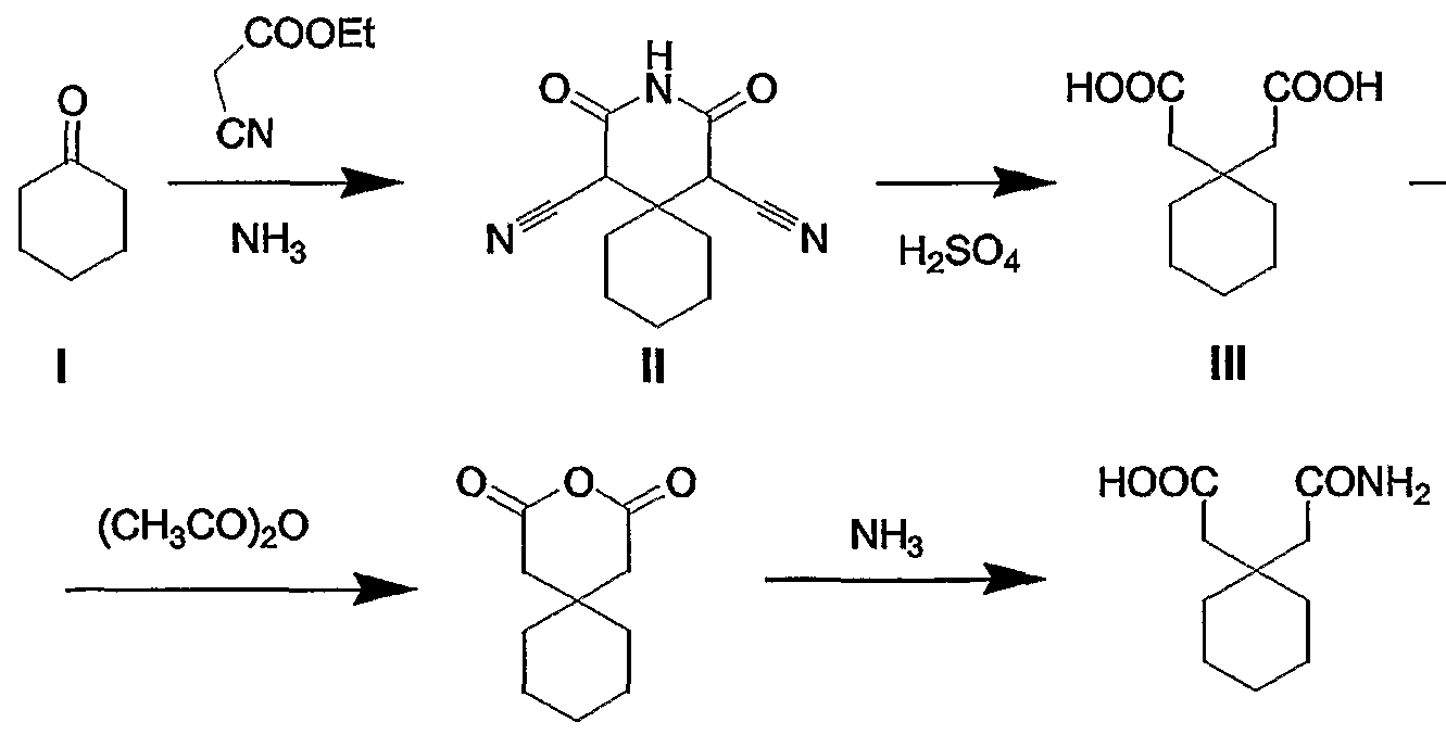 WO2005090310A2 - Process for preparing cyclohexanediacetic acid ...