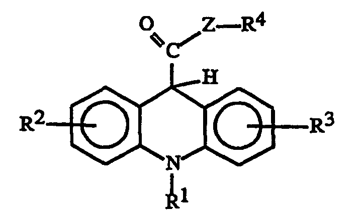 EP1322670B1 - Electrochemiluminescence from acridan compounds - Google ...