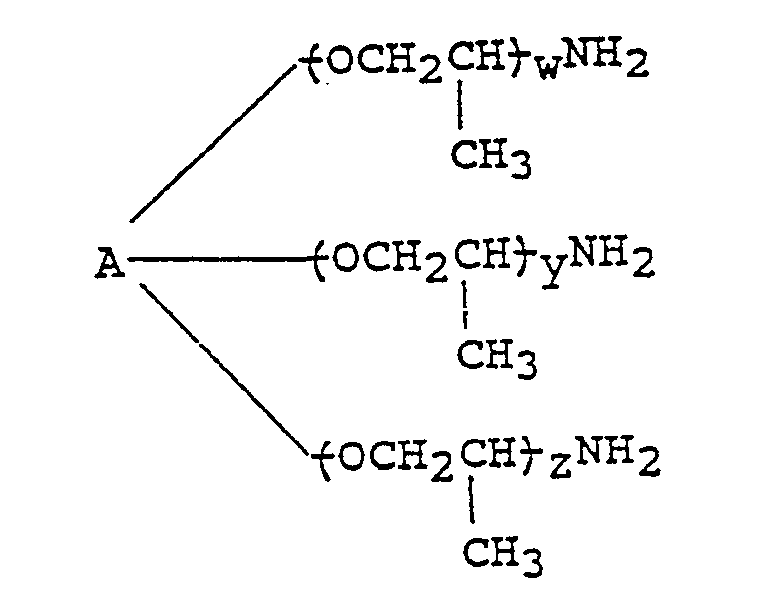 EP0352141A2 - Aromatic amine terminated trifunctional polyoxyalkylene ...