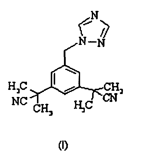 EP2066646B1 - Process for the preparation of pure anastrozole - Google ...