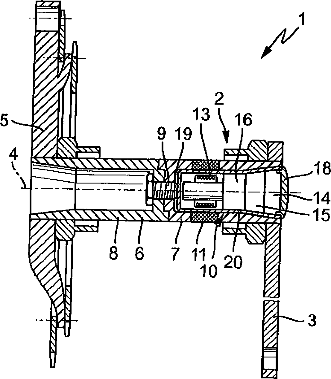 DE202007019291U1 - Bottom bracket with torque sensors - Google Patents
