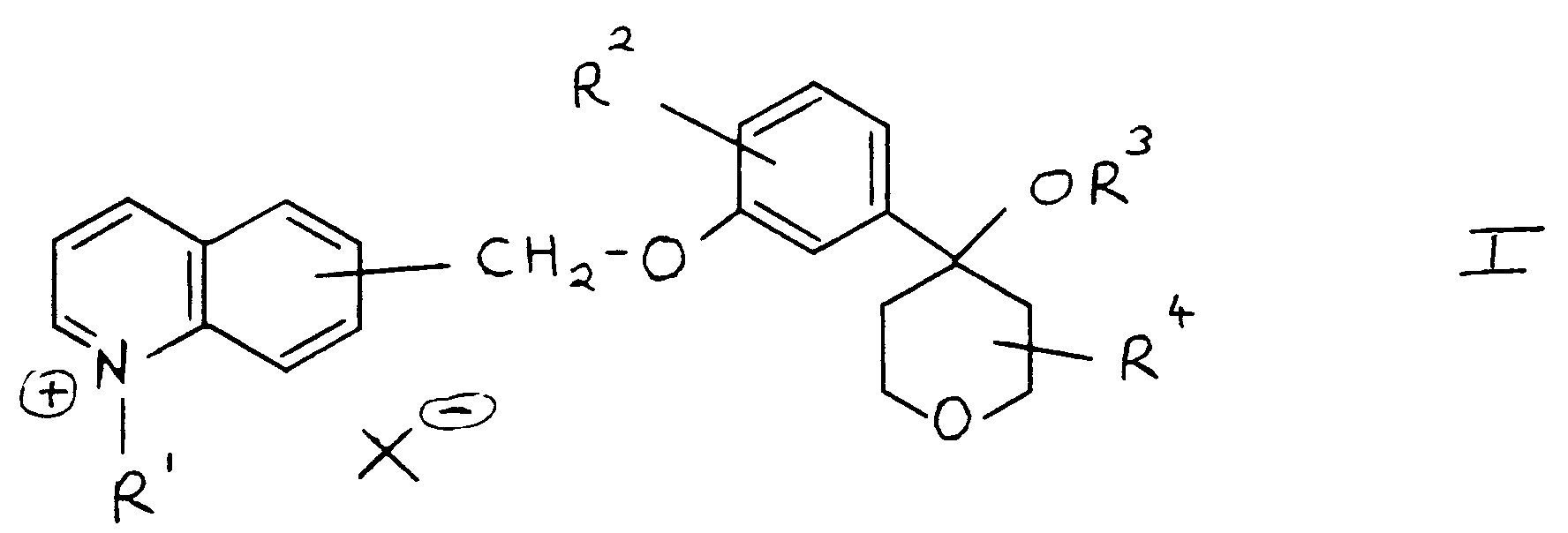 EP0490634A1 - Quinolinium salts intermediates - Google Patents