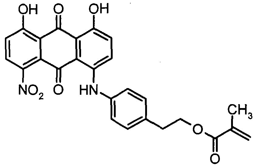 WO2005021663A1 - Ethylenically-unsaturated blue anthraquinone dyes ...