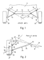 EP0754575B1 - A semi-trailing arm rear suspension for a vehicle ...