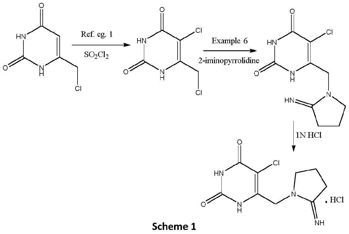 WO2019002407A1 - Process for the preparation of tipiracil hydrochloride ...