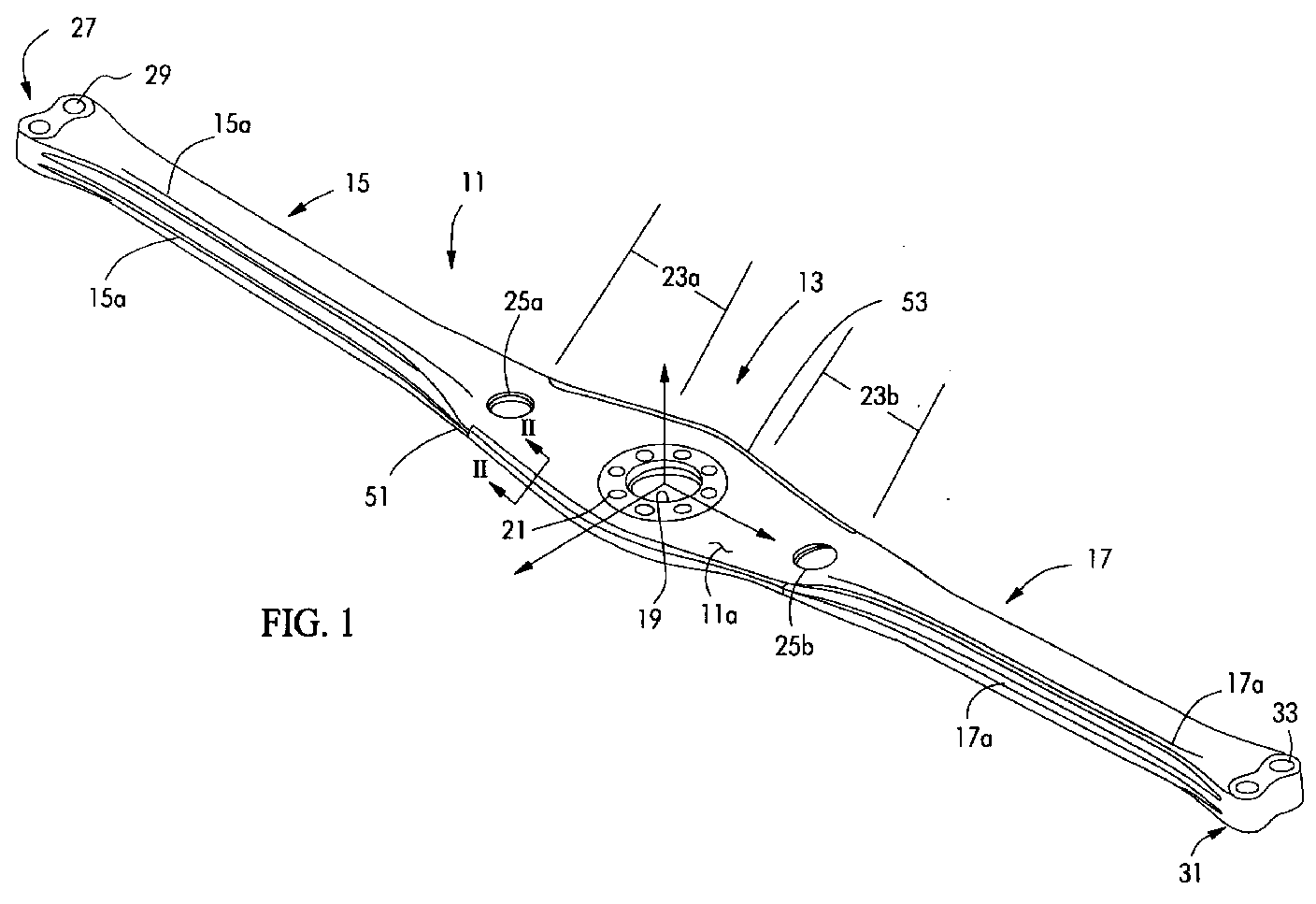 EP1088754A2 - Composite helicopter rotor yoke - Google Patents