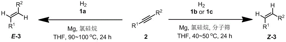 CN116425607A - Method for preparing cis-form or trans-form alkene by ...