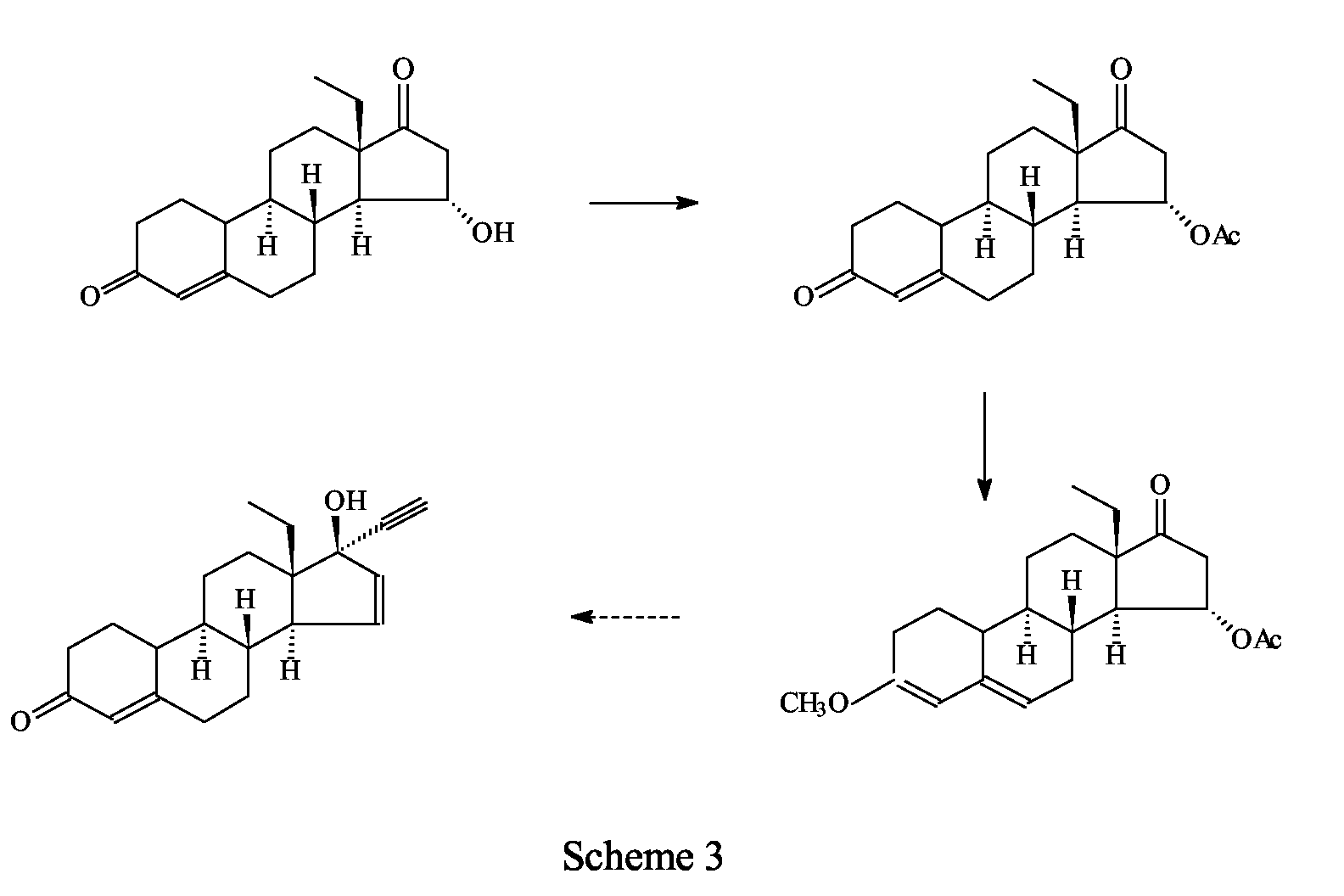 EP1586579A1 - Process for the preparation of delta(15-16)-17 ...