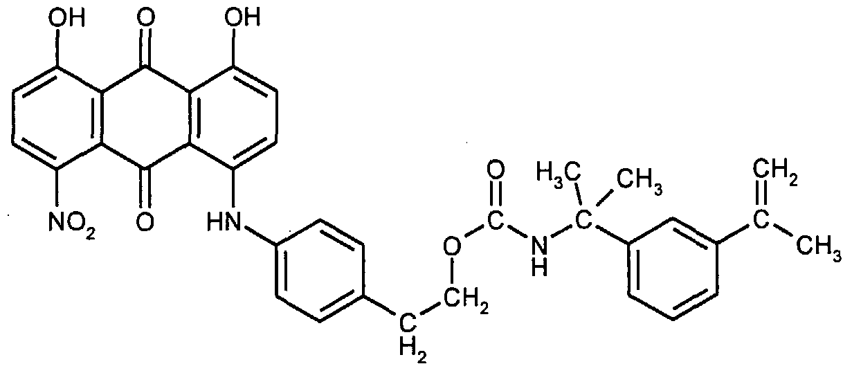 WO2005021663A1 - Ethylenically-unsaturated blue anthraquinone dyes ...