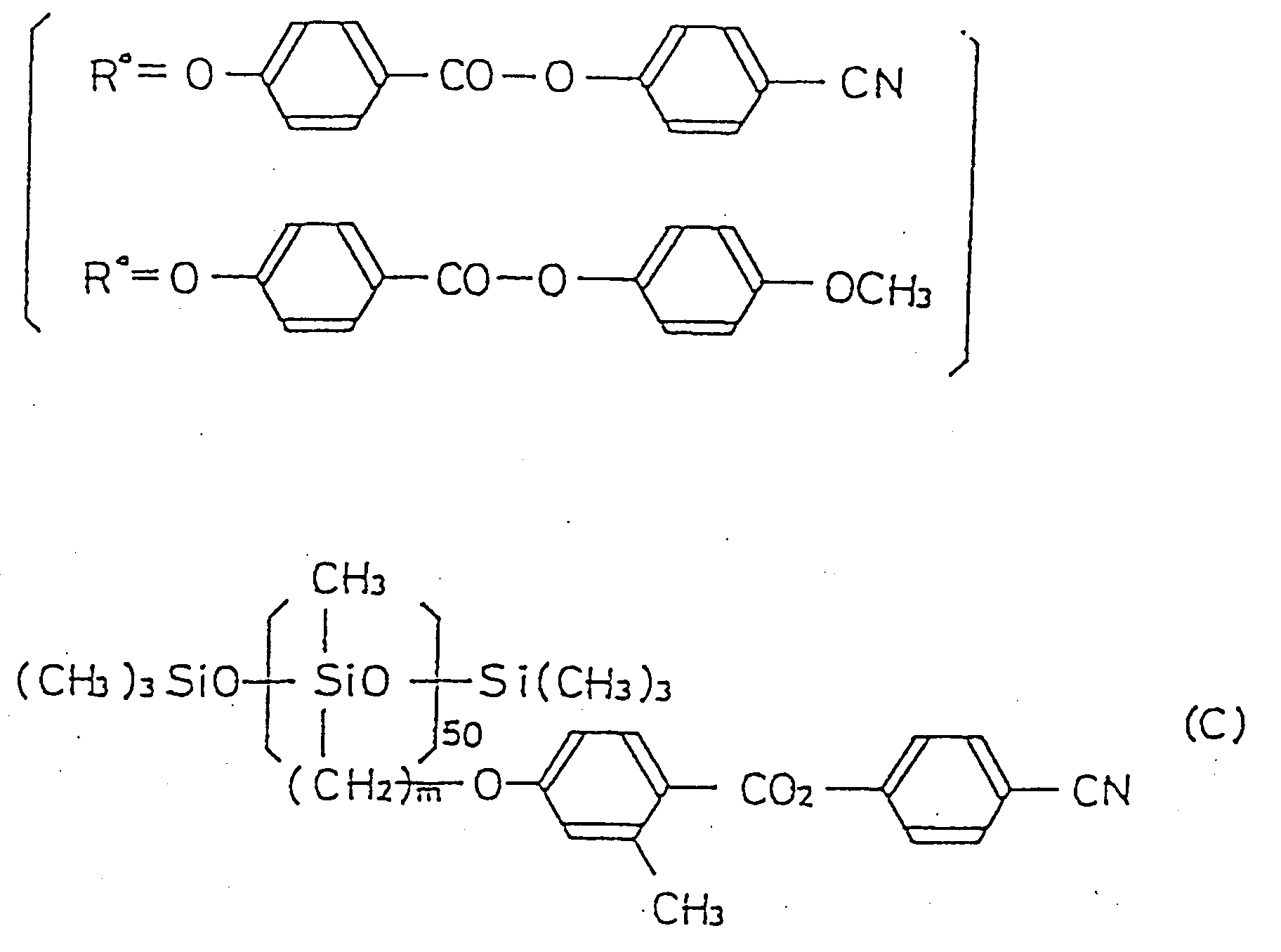 EP0528050A1 - Side chain type polymer liquid crystal - Google Patents