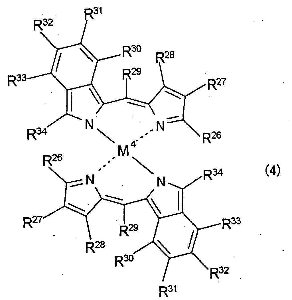 EP1130584A2 - Dipyrromethene-metal chelate compound and optical ...