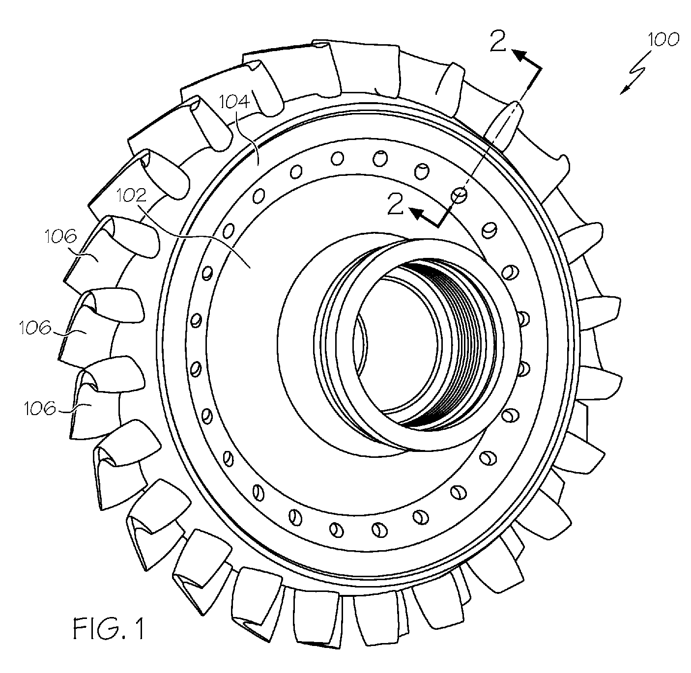 EP2466071A2 - Cast, dual alloy turbine disk and methods of forming the ...