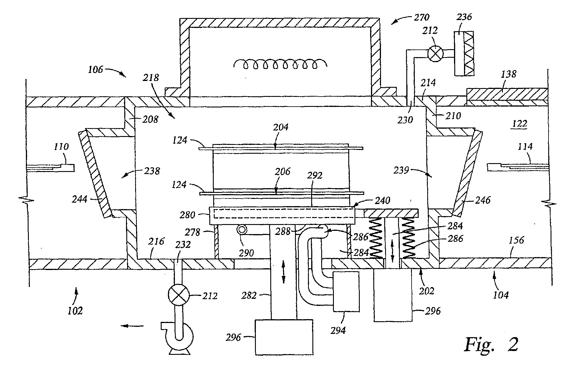 EP1278230A3 - Dual wafer load lock - Google Patents