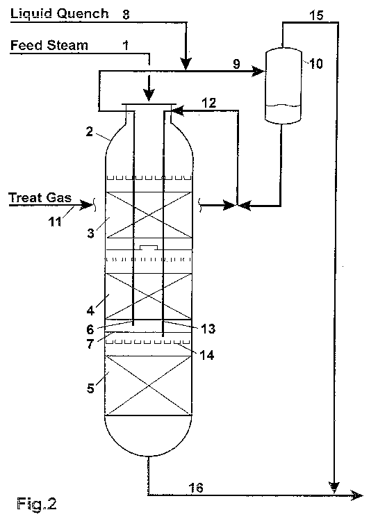 EP1482023A1 - Method of retrofitting existing hydroprocessing reactors ...