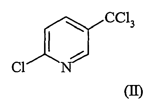 EP1740543B1 - Vapor phase catalytic chlorination of beta-picoline ...
