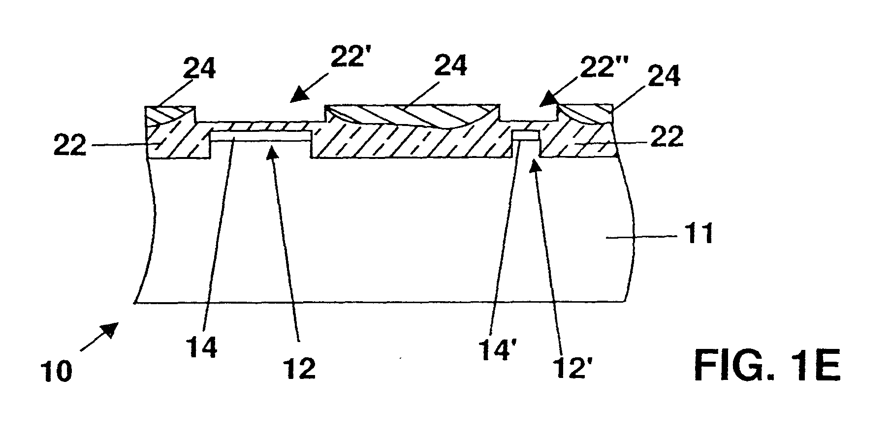EP0875927A2 - Method of manufacturing FET devices with maskless shallow ...