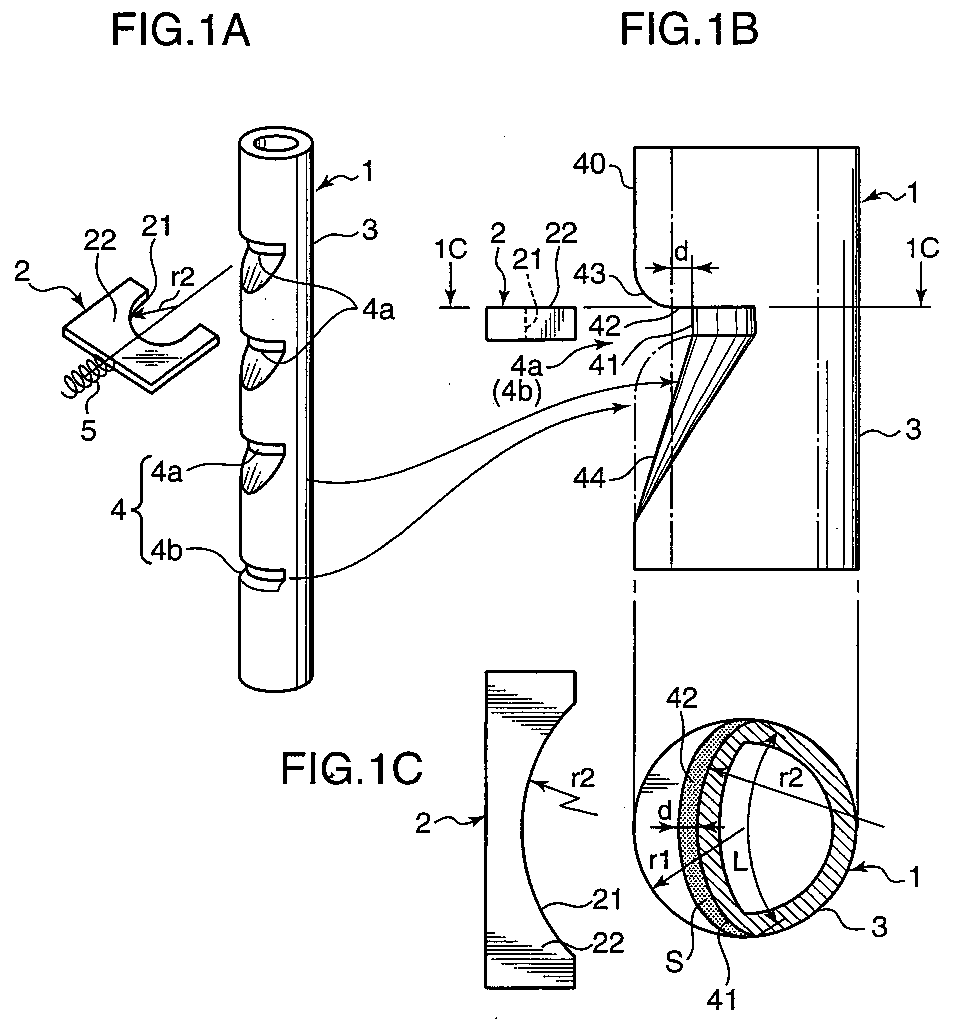 EP1529682A1 - Headrest lock structure with lock slots, method for ...
