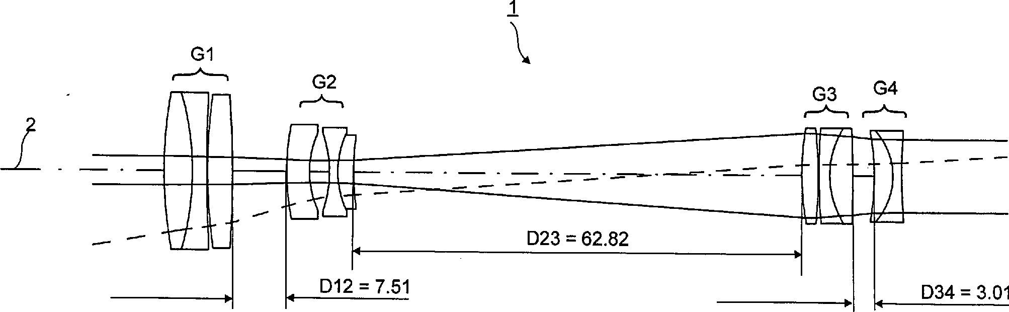 DE10222041B4 - Afocal zoom system for use in microscopes - Google Patents