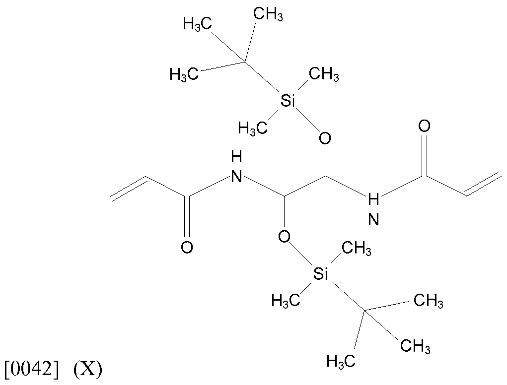 WO2013119894A1 - Hydrophobic diacrylamide compound - Google Patents