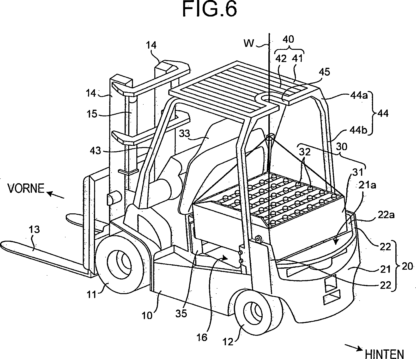 Patent DE112012000063T5 - Batterieangetriebener Gabelstapler - Google ...