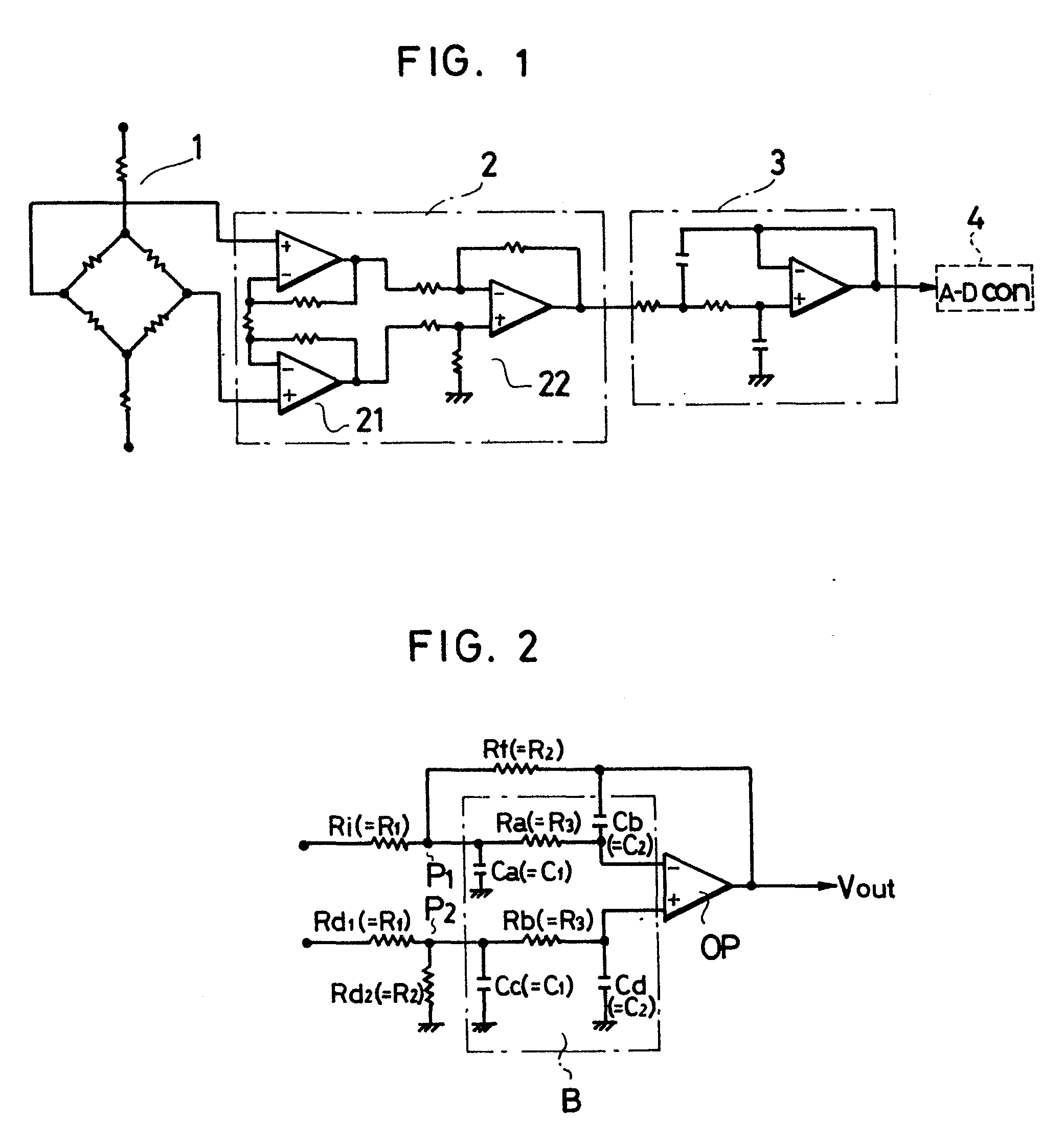 Patent EP0068900A2 - Differential amplifier containing a low-pass ...