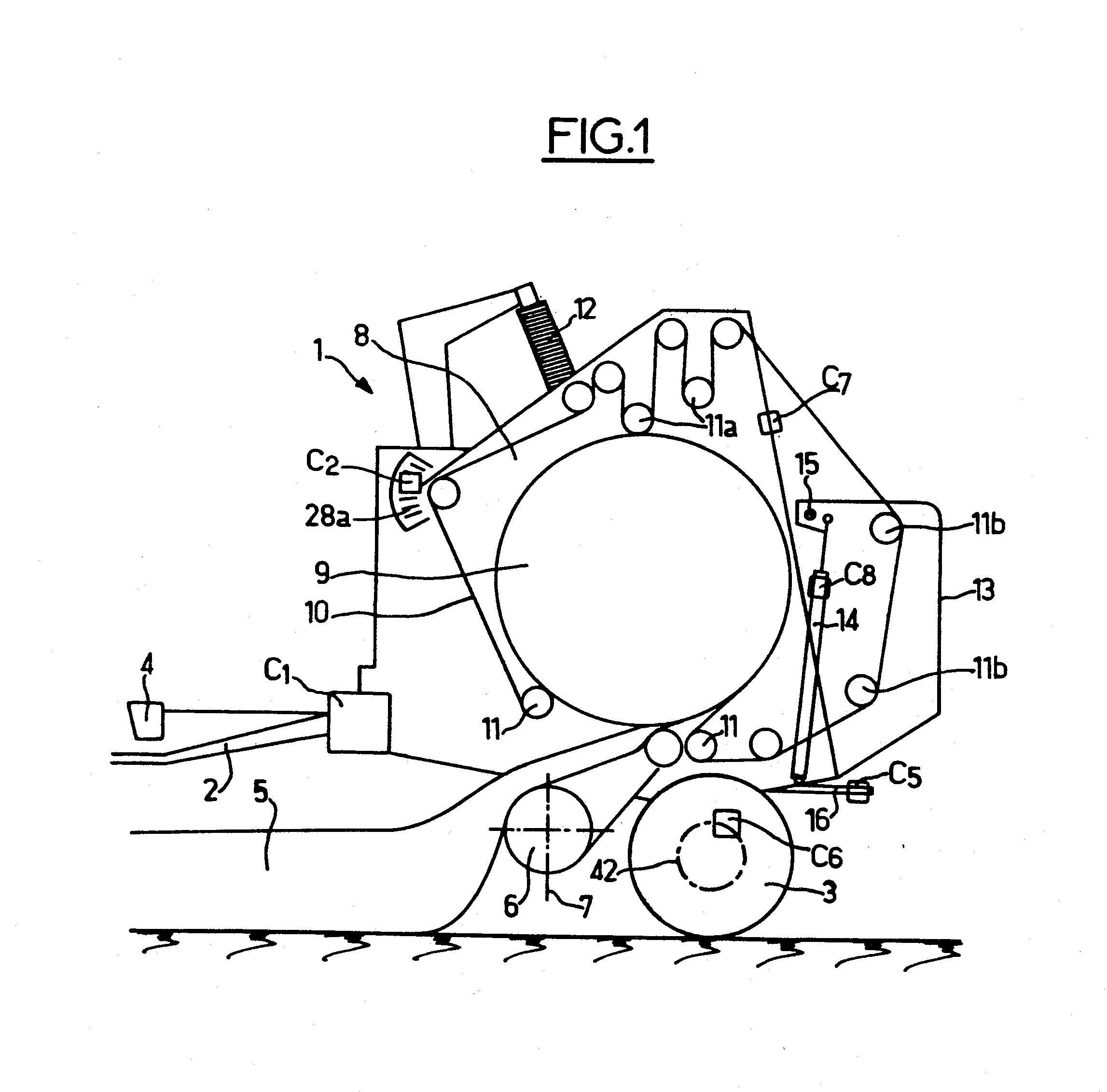 Patent EP0117817A1 - Automatic control device for wrapping round bales ...
