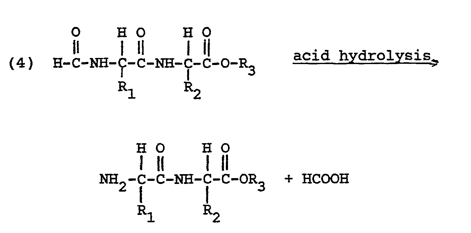 Brevetto EP0149594A2 - Enzymatic coupling of n-formyl amino acids and ...