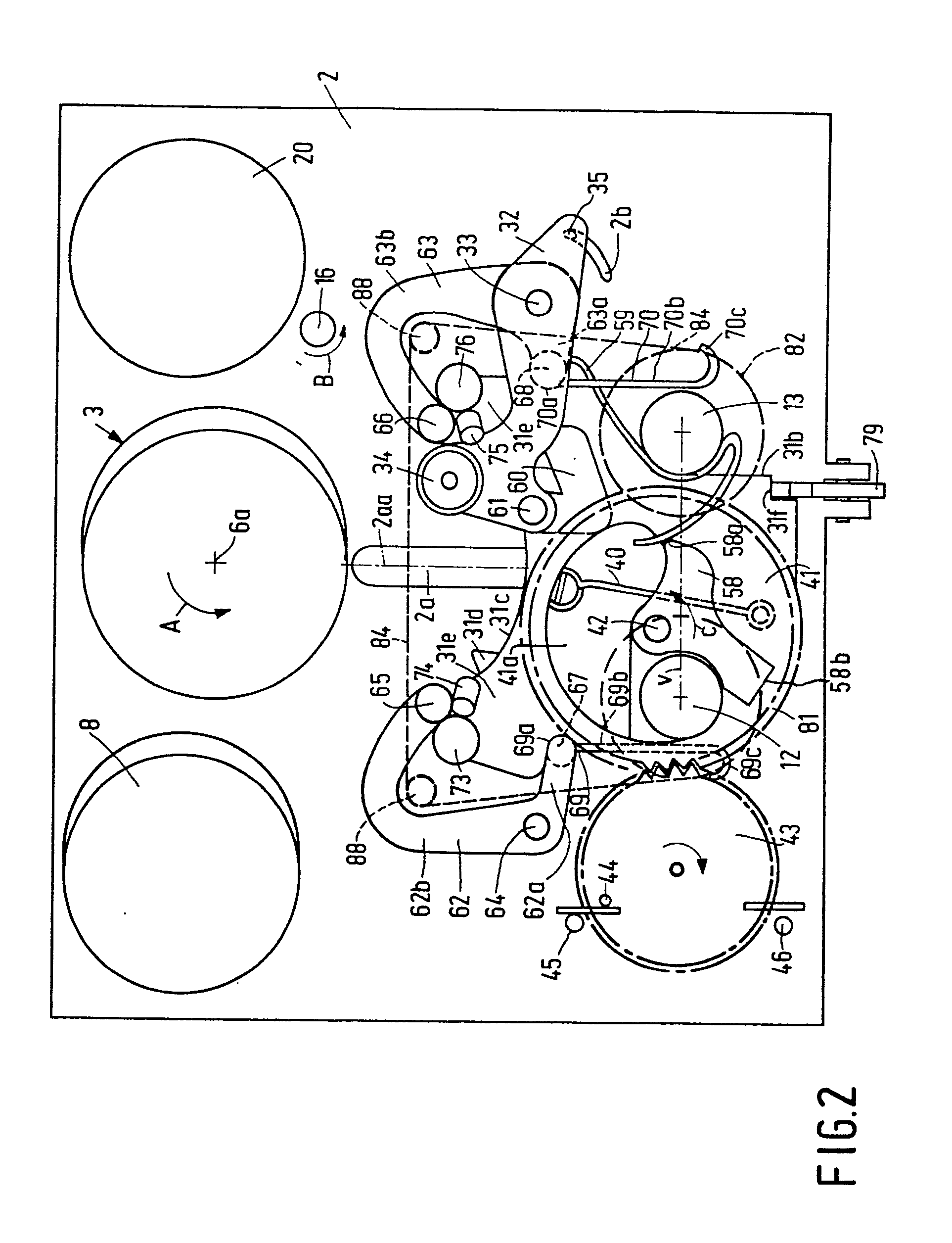 Patent EP0197602B1 - Magnetic-tape apparatus - Google Patents