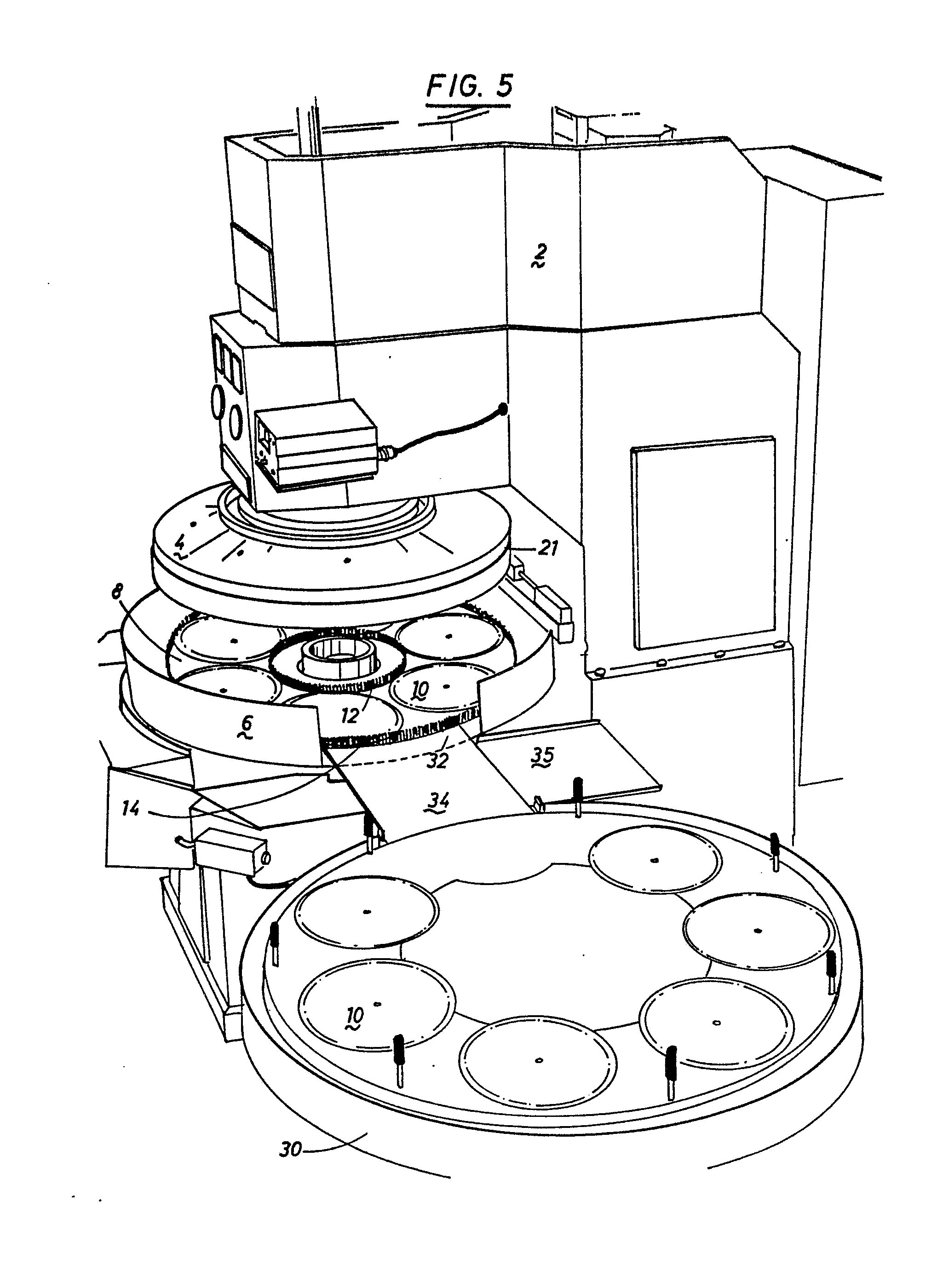 Patent EP0241433A2 - A two-plate lapping machine with comparator for ...