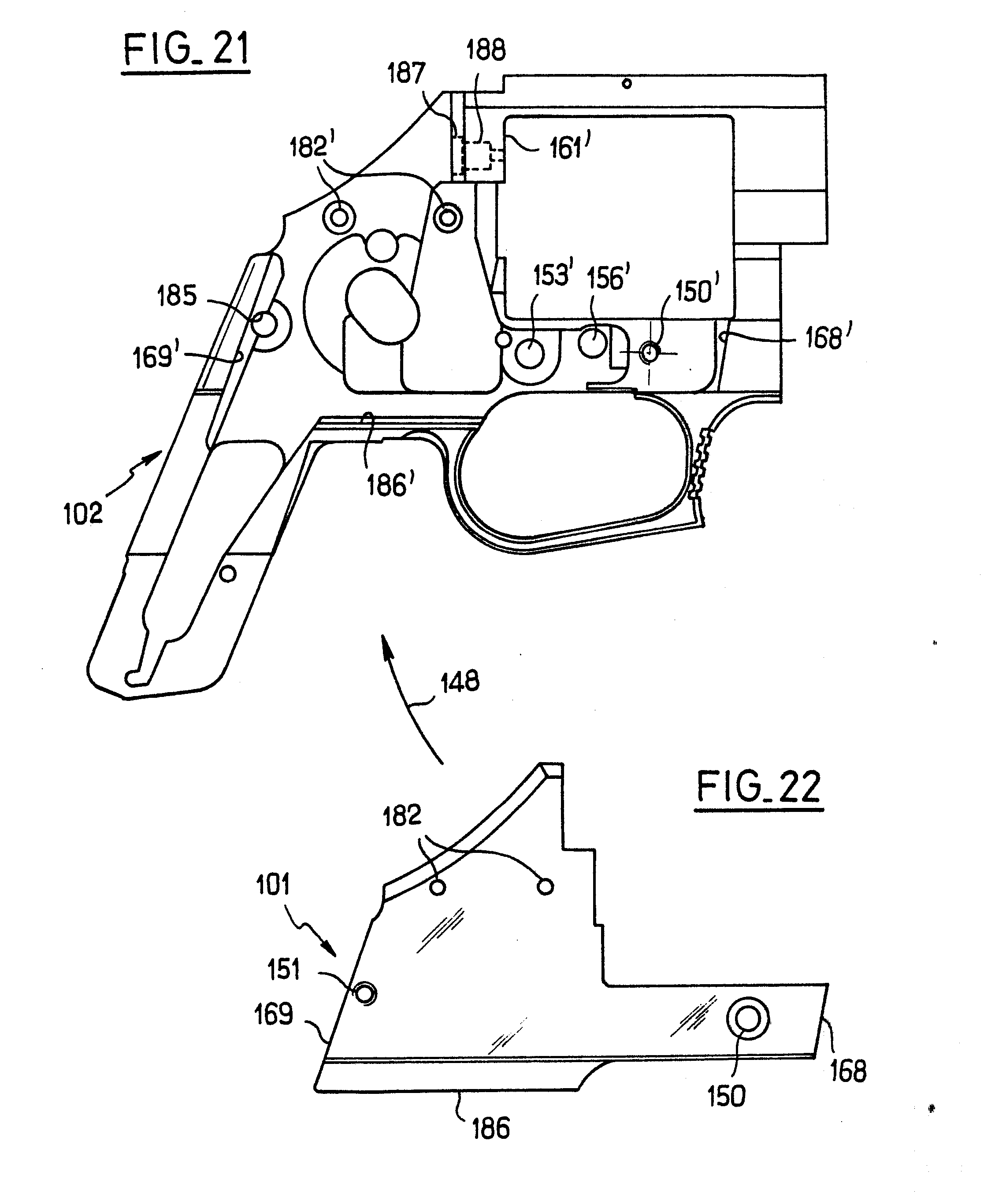 Revolver Patents Translated Claims French Sketch Coloring Page