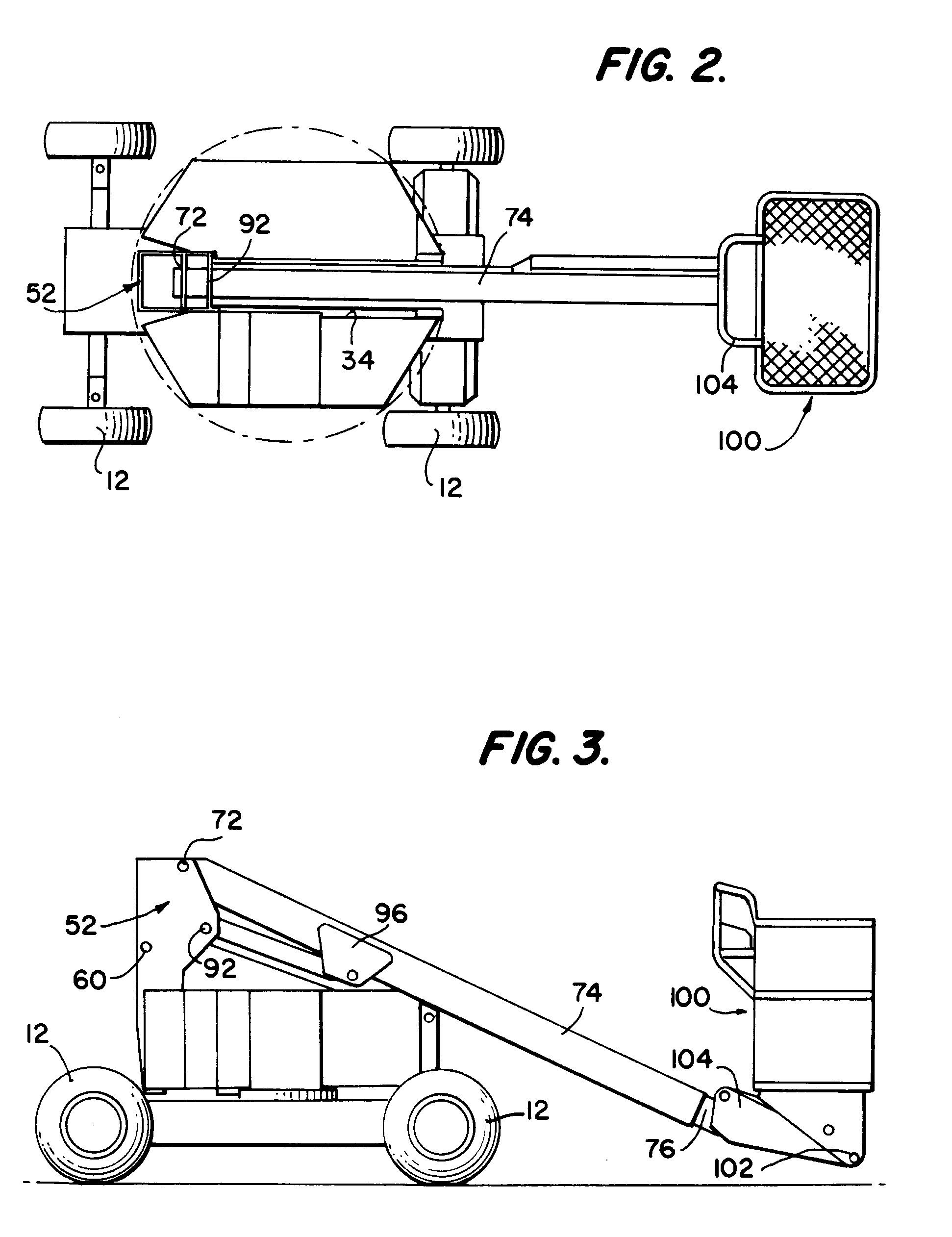 Lift Boom Drawing Patents Sketch Coloring Page