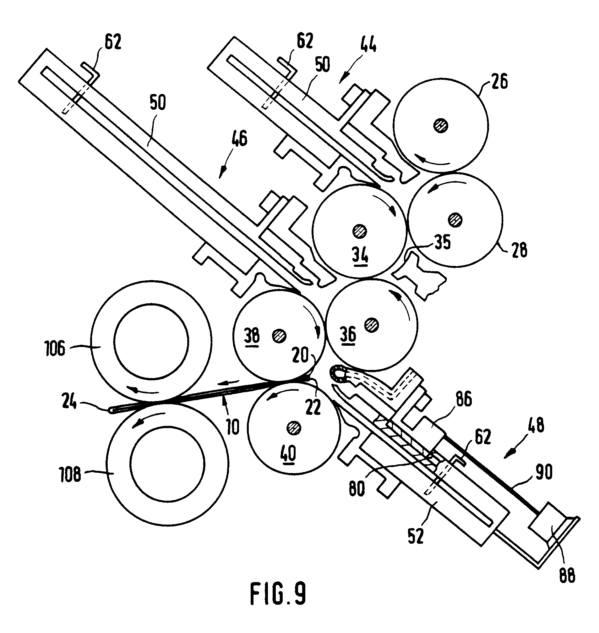 Patent EP0385370B1 - Plieuse à poches - Google Patents
