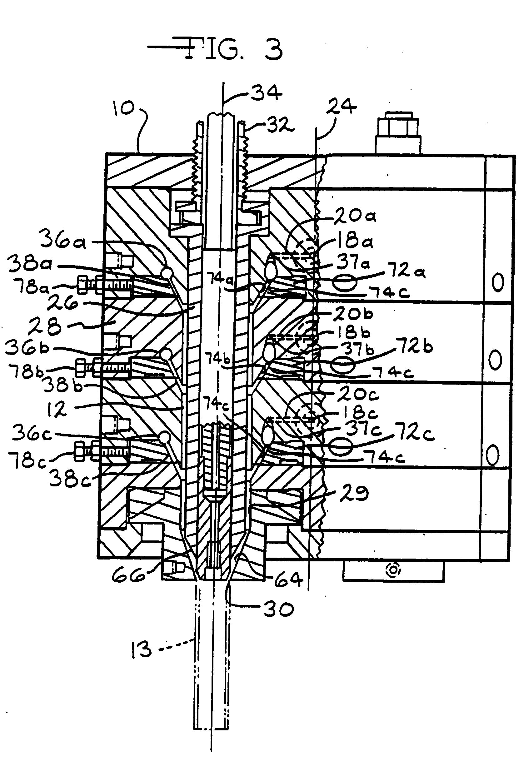 Patent EP0396286B1 - Dual parison extrusion head for multi-layer blow ...
