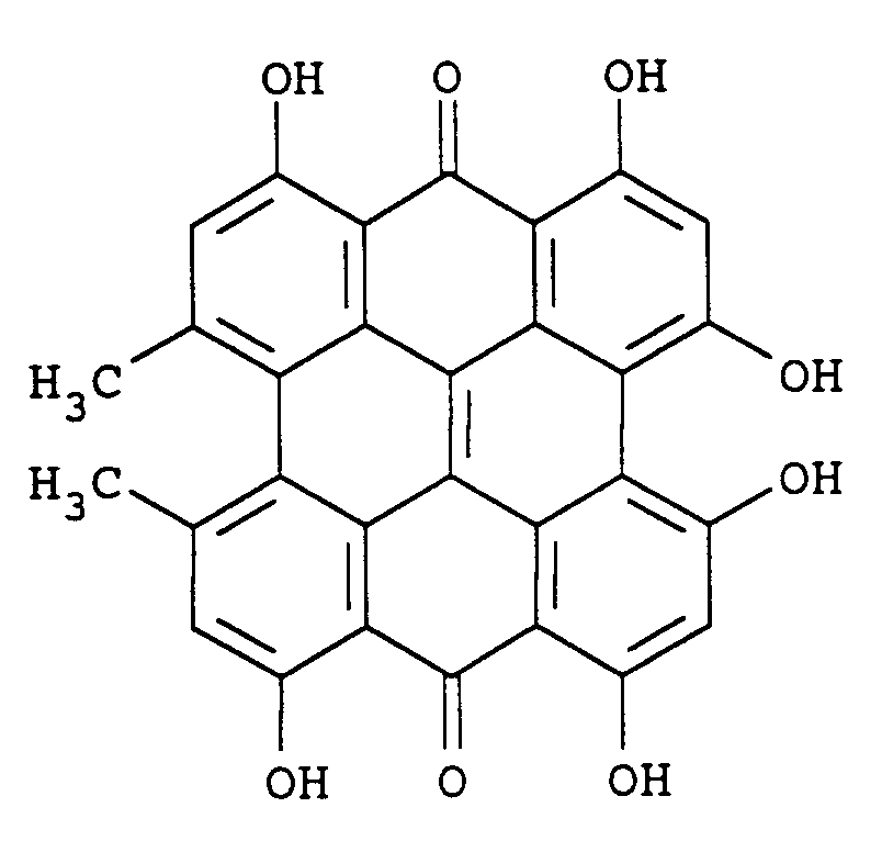de l' émodine anthrone de