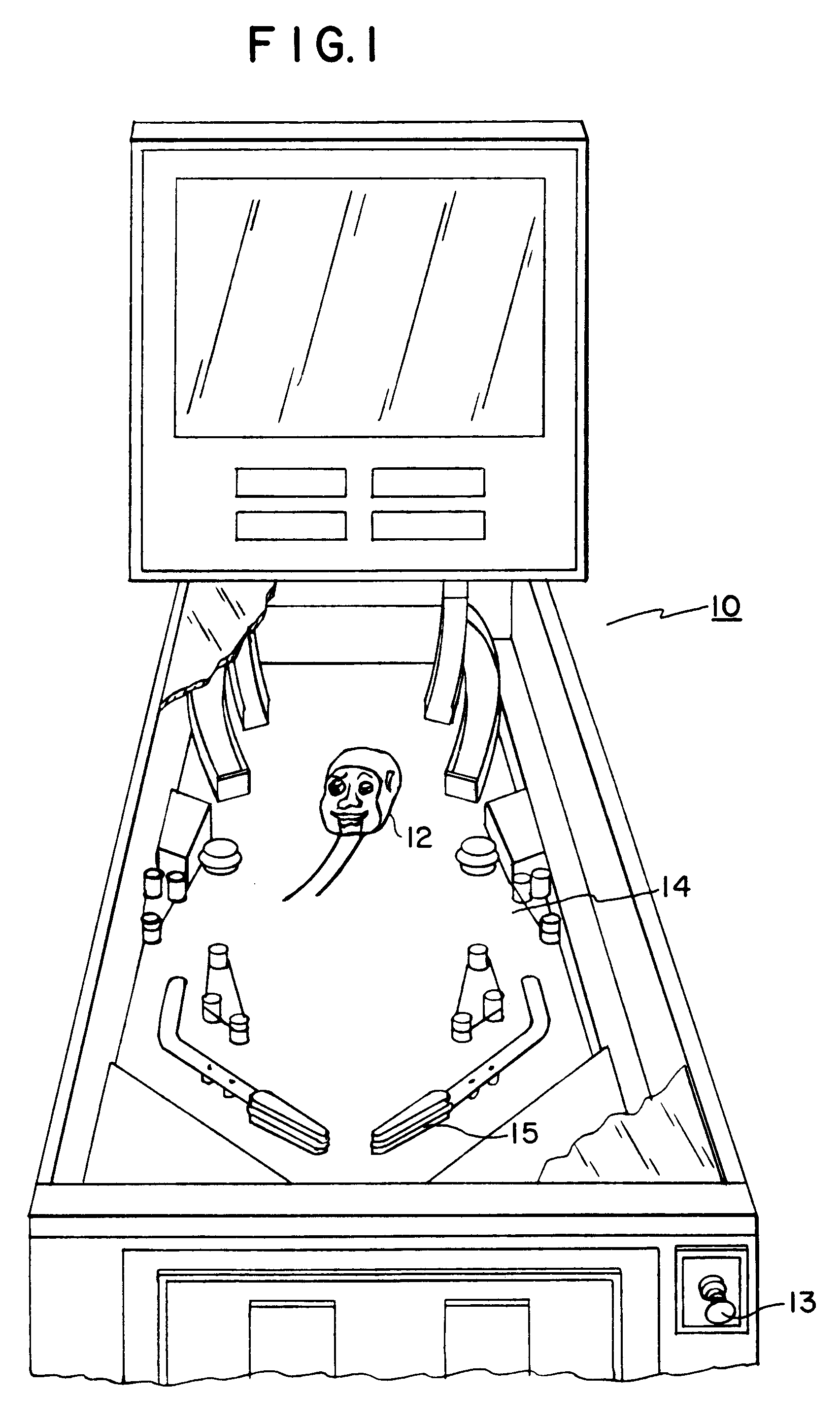 Patent EP0510841B1 - Interactive playfield feature for pinball games ...