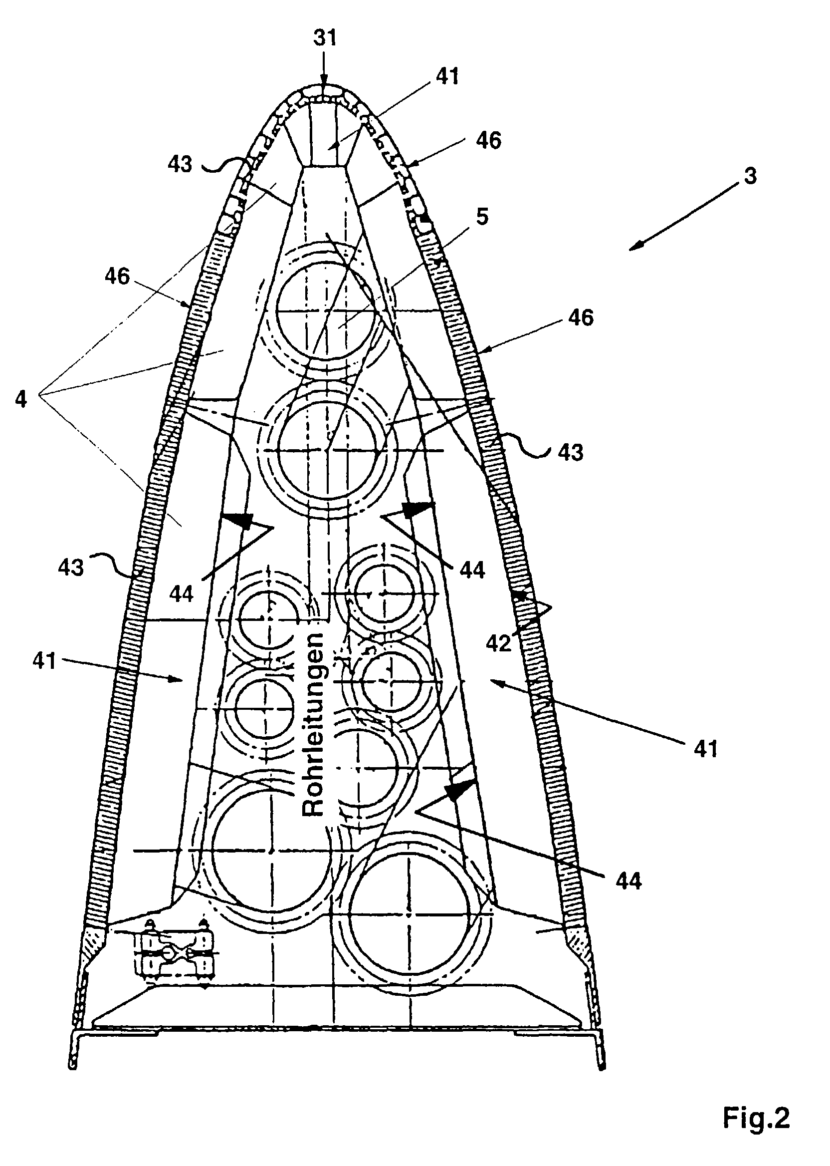 Patent EP0836989A2 - Aircraft vertical stabilizer structure - Google ...