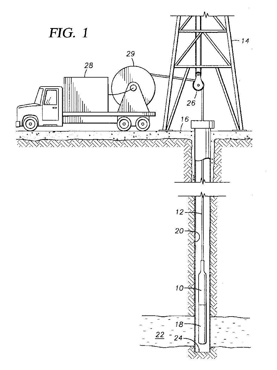 EP0898046A2 - Method and apparatus for releasably connecting a wireline ...