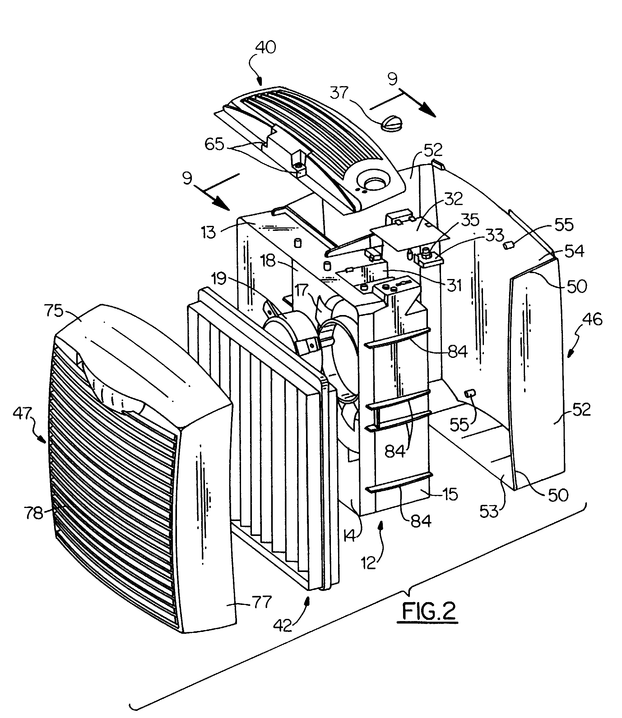 Air Purifier Patents Patent Drawing Unit Sketch Coloring Page