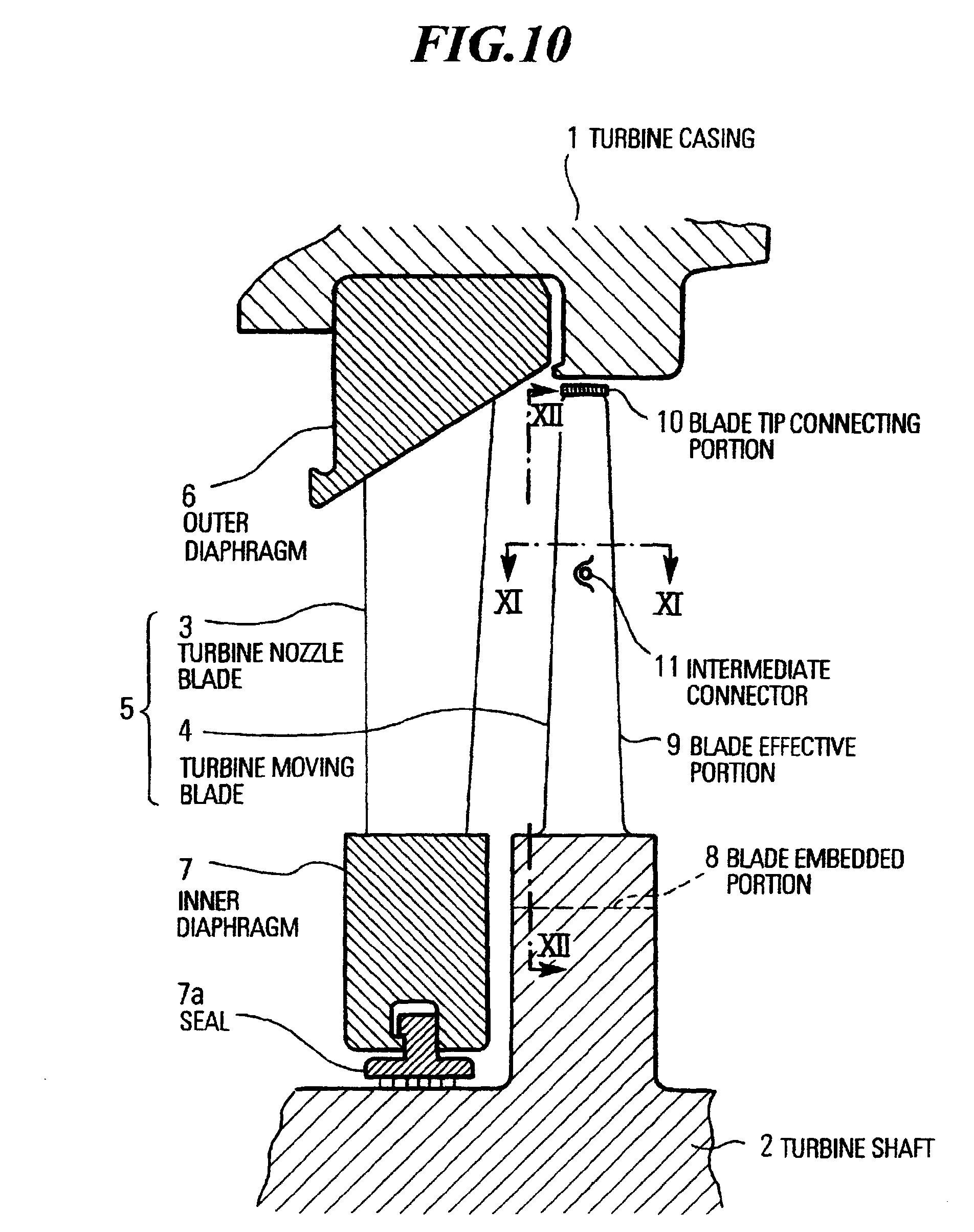 Patente EP0985801A2 - Blade configuration for steam turbine - Google ...