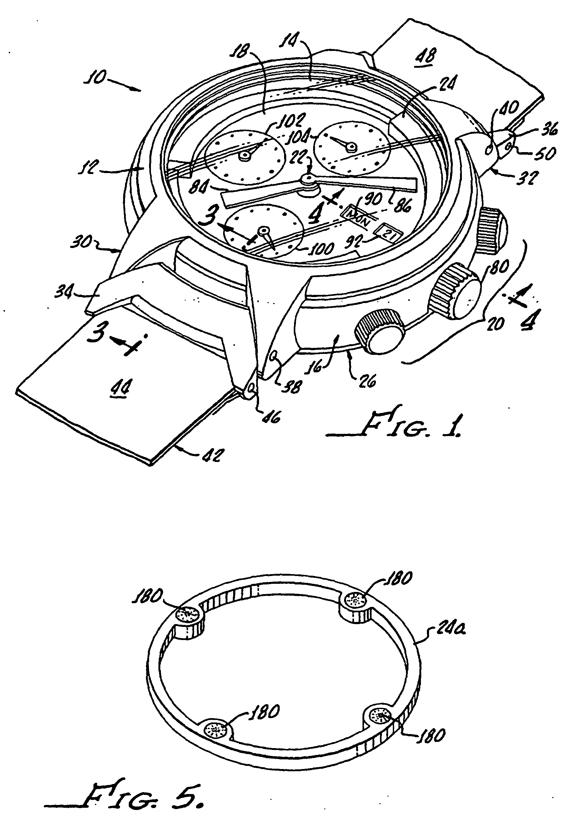 Patent EP1012676B1 - Modular wristwatch assembly and case assembly for ...